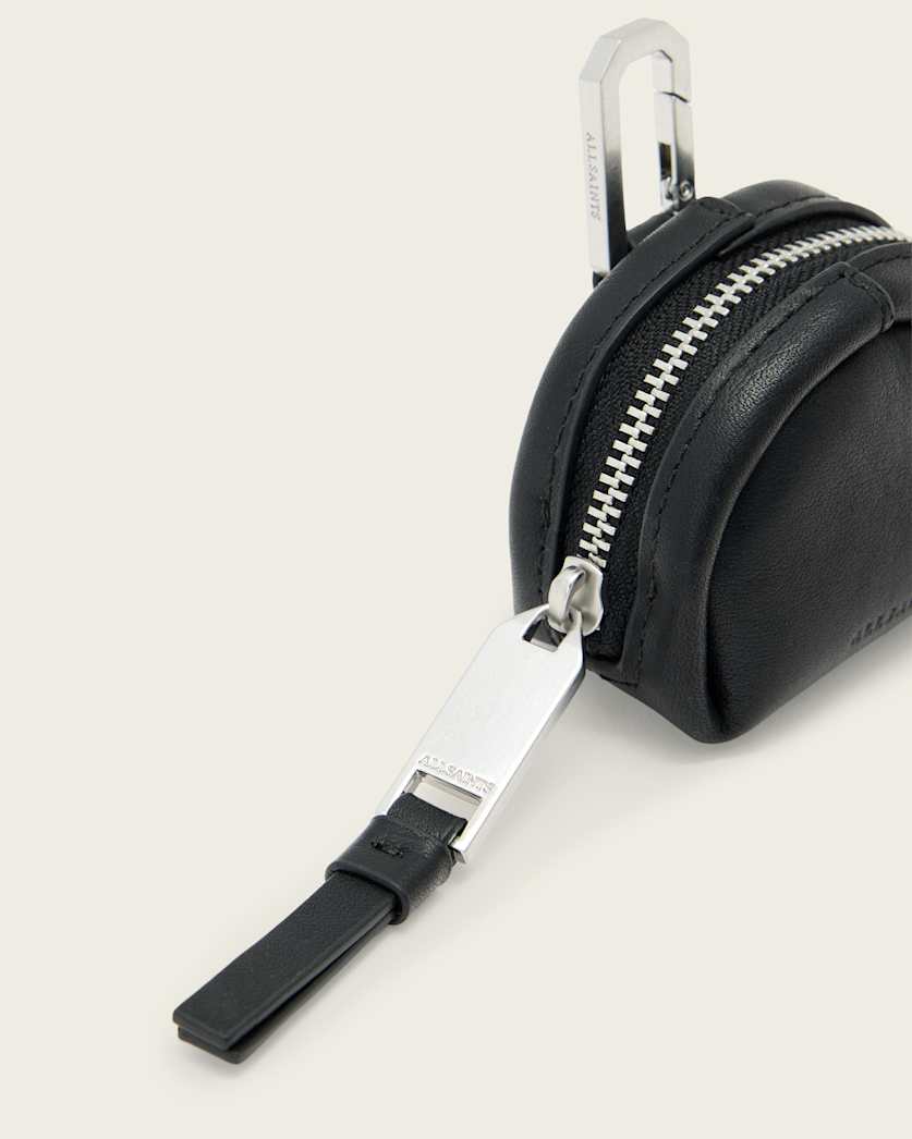 Rosalie Leather Airpod Case Black | ALLSAINTS Canada